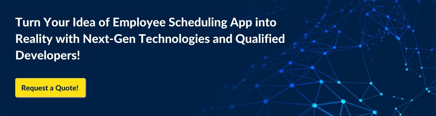 How to Develop an Employee Scheduling App like HotSchedules? - Matellio