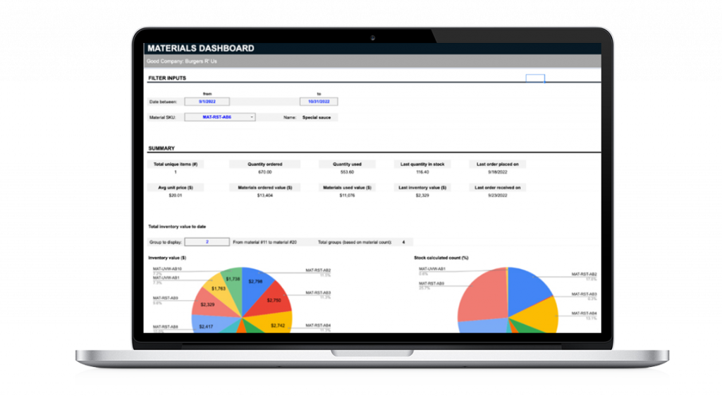 Raw Material Inventory Management Software - Benefits, Features, Use ...