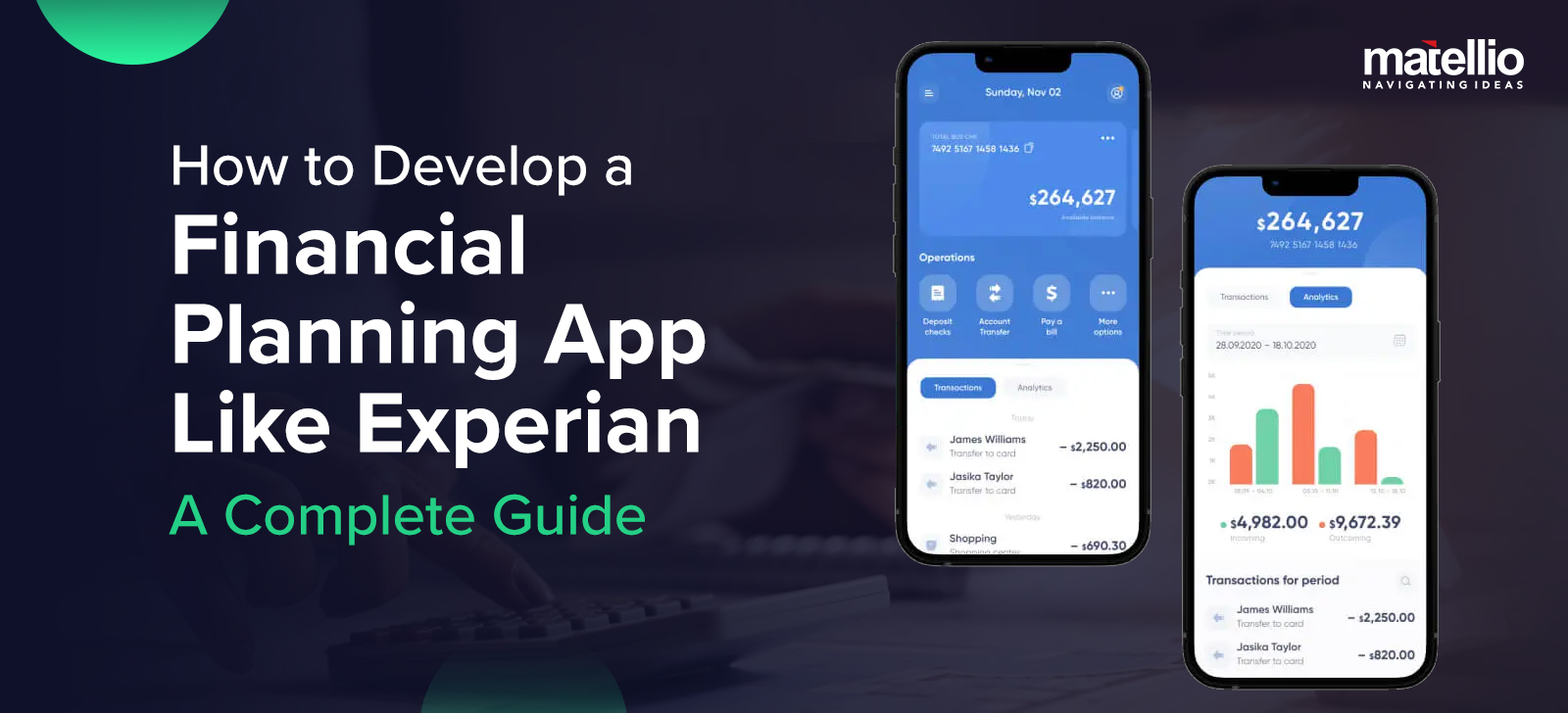 How to Develop a Financial Planning App Like Experian: A Complete Guide - Matellio Inc