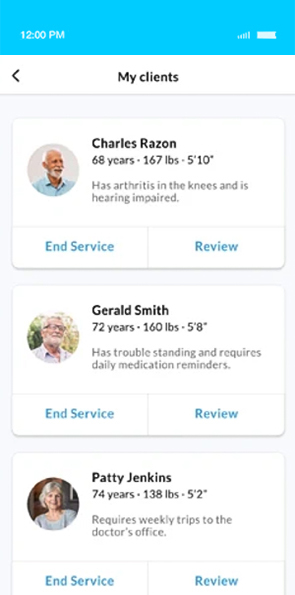 Care Giving App Development Company | Homecare App Development Services